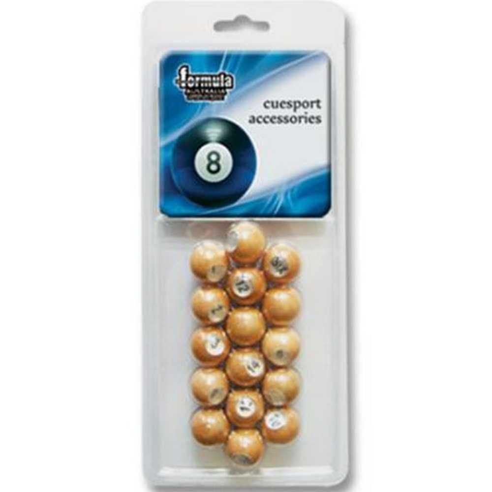 KELLY POOL MARBLES - WOODEN - Swiftflyte Online